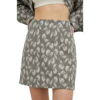 Sams&oslash;e & Sams&oslash;e Jupe crayon - Femme - Jupes - Gris - Taille: 38 FR