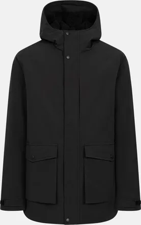 Danef&aelig; Winterjacke Daneholger Herren Schwarz Parka