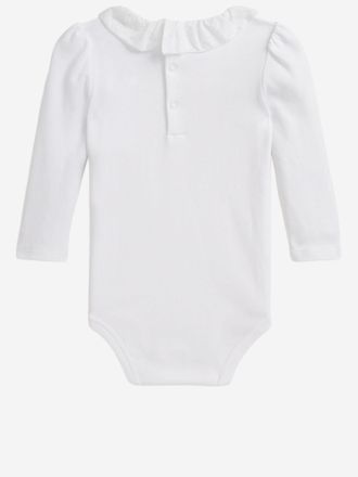 Polo Ralph Lauren Girls White Cotton Baby Bodysuit Babygrow Sets