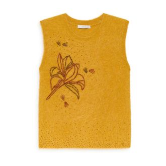 Maliparmi Maliparmi, Femme, Pulls, Jaune, Taille: 40 FR Soft Alpaca Top