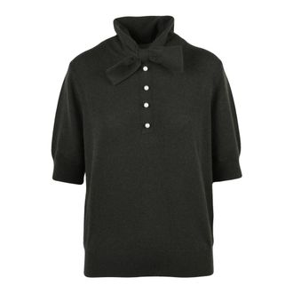 Allude Polo-Pullover - - Knitwear - Damen - Gr&uuml;n - XS
