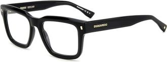 Dsquared2 Dsquared D2 0090 807/19 BLACK Eyewear Men Acetate, Standard, 54