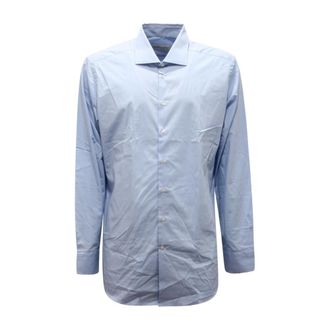 Etro Hellblaues Hemd Made in Italy - - Shirts - Herren - Blau - 3XL