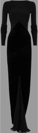 Rick Owens Robe Combo - Femme - Robes - Noir - Taille: 40 FR