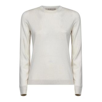 Blanca Vita Rundhals-Strickware - - Knitwear - Damen - Beige - XS