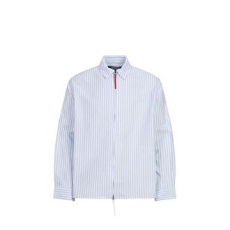 Jacquemus Chemise droite ray&eacute;e &agrave; zip