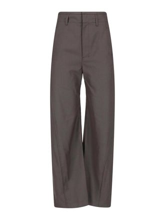 Christophe Lemaire Pantalons D&eacute;contract&eacute;s - Gris