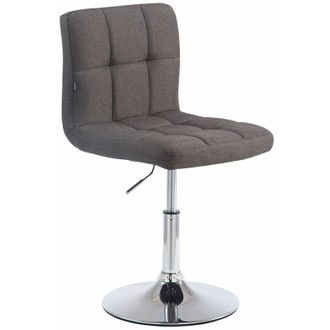 Clp Chaise Lounge Palma V2 en tissu gris fonc&eacute;