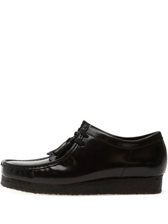 Clarks Wallabee Derby-Schuhe - Schwarz