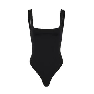 Entire studios Square Neck Bodysuit - - Tops - Damen - Schwarzk - XL