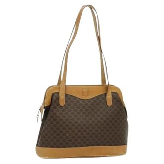 Celine Sac bandouli&egrave;re vintage Pre-owned - Femme - Pre-owned - Brun - Taille: ONE Size