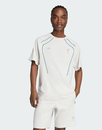 adidas Originals LFC - T-shirt manches courtes - Gris orbit