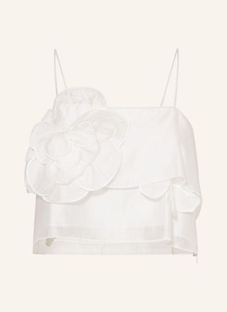 Mrs & Hugs Mrs & Hugs Cropped-Blusentop weiss