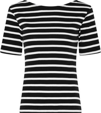 Bruuns Bazaar Femme, Tops, Multicolore, Taille: 44 FR Iguanura BB Boat Neck Blouse