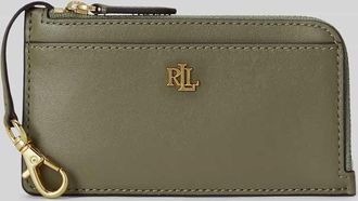 Lauren Ralph Lauren Portemonnaie f&uuml;r Kleingeld aus echtem Leder