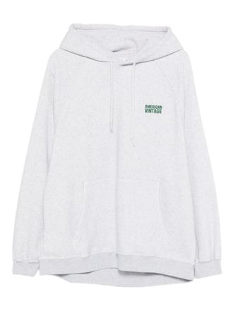 American Vintage hoodie Baptown - Gris