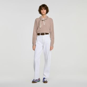 Sandro 2-in-1-Woll-Kaschmir-Pullover