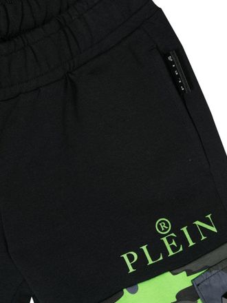 Philipp Plein Camouflage Cotton Bermuda Shorts - Multicolor