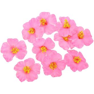 FOMIYES K&uuml;nstliche Hibiskusbl&uuml;ten Eva Schaumstoff 10 St&uuml;ck Dekorative Imitationsblumen f&uuml;r Party Garten Innen und Au&szlig;enbereich