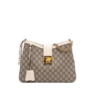 Gucci Sac bandouli&egrave;re vintage doccasion - Femme - Pre-owned - Beige - Taille: ONE Size