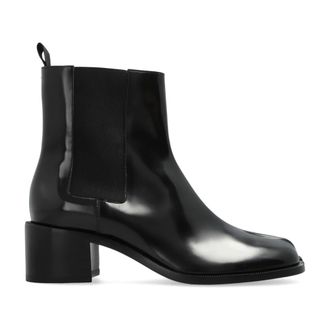 Maison Margiela Homme, Chaussures, Noir, Taille: 45 EU Tabi Chelsea Bottes