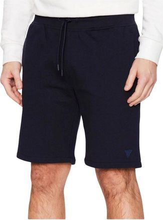 Guess Homme, Shorts, Bleu, Taille: 2XL Short Aldwin Bleu Coton Biologique