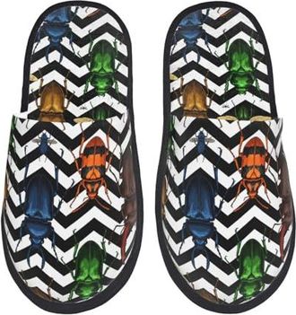 Generic Respirant Pantoufles Femmes s Chaussures de Maison Classiques Chaussons Homme pour Int&eacute;rieur Maison Ext&eacute;rieur M