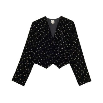 Ines De La Fressange Femme, Vestes, Noir, Taille: 40 FR Ole Bolero Jacket