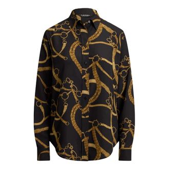 Ralph Lauren Sporthemd aus Webstoff - - Blouses & Shirts - Damen - Schwarzk - M