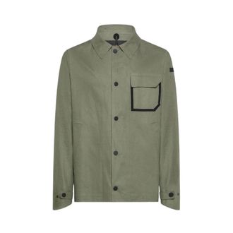 Roberto Ricci Design Terzicino Leinenhemd - - Jackets - Herren - Gr&uuml;n - XL