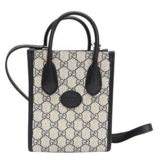 Gucci Sac Mini Interlocking G Pre-owned - Femme - Pre-owned - Beige - Taille: ONE Size