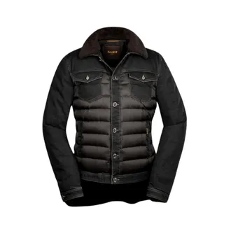 Moorer Homme, Vestes, Noir, Taille: 4XL Mondor-Fur-106S