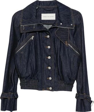 Dries Van Noten Damen, Jacken, Blau, XSGr&ouml;&szlig;e