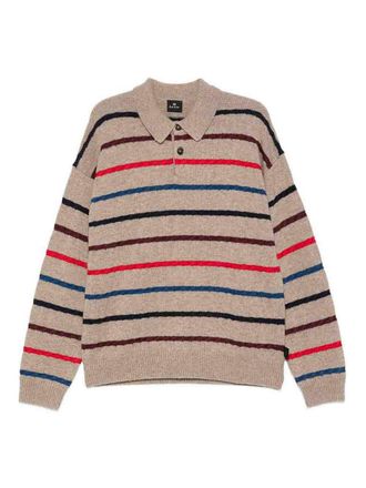 Paul Smith Pull Col Rond - Beige