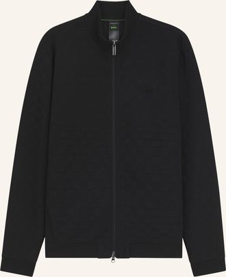 HUGO BOSS Sweatshirt Sw_Ps icons70 Jacqfz Regular Fit schwarz