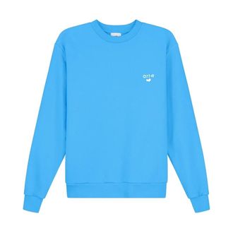 Arte Leichter Rundhalsausschnitt mit Herzlogo - - Sweatshirts & Hoodies - Herren - Blau - L
