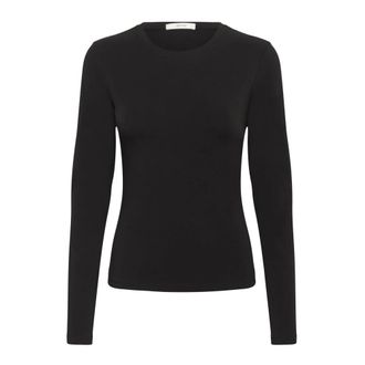Gestuz Langarmshirt - - Tops - Damen - Schwarzk - M