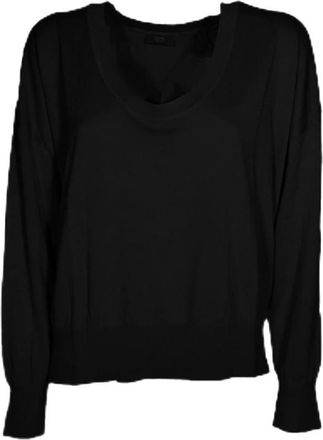 Esprit Damen 113EE1I349 Pullover, 001/BLACK, XXS