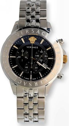 Versace Chronograph Signature - - Accessories - Herren - Grau - ONE SIZE