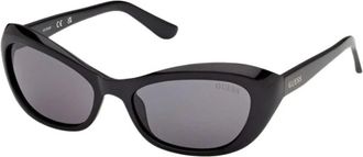 Guess Femme, Accessoires, Noir, Taille: 55 MM Gu00286 01A Lunettes de soleil