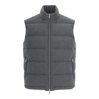 Eleventy Gilet Full Zip - - Jackets - Herren - Grau - L