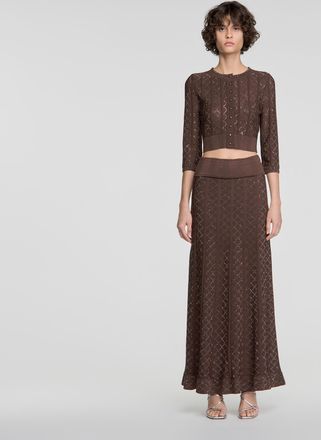 Sandro Cardigan court &agrave; strass