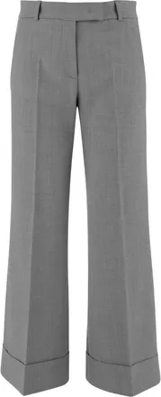 Ql2 Quelledue QL2 Quelledue, Femme, Pantalons, Gris, Taille: 44 FR Melodia150 Pantalon en Laine