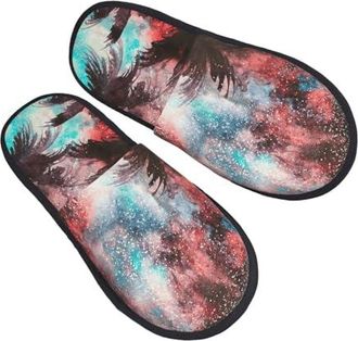 Generic Chaussons Femme Homme Nuit Tropicale Maison Chaussures Adultes Automne Hiver Pantoufles DExtérieur, Pour Intérieur Extérieur, Femmes, Mariage, L