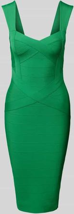 Lipsy Knielanges Cocktailkleid mit Strukturmuster