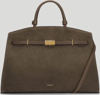 DeMellier The Hudson Suède Hazel & Cuir Lisse Hazel DeMellier