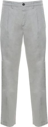 Siviglia Homme, Pantalons, Gris, Taille: W30 Leonardo Chino Pantalons