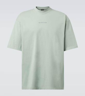 Balenciaga T-shirt en coton à logo