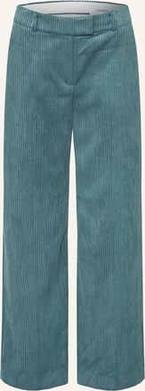 Comma Comma Marlenehose Aus Cord gruen