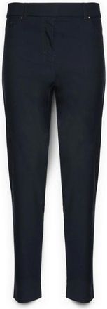 Elena Miro Femme, Pantalons, Bleu, Taille: 40 FR Pantalon slim &agrave; enfiler